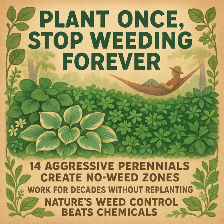 14 Bulletproof Perennials That Choke Out Weeds Forever (Plant Once, Be ...