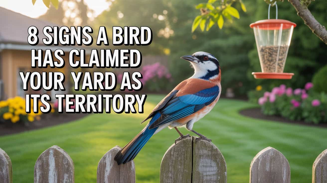 8 Signs a Bird Has Claimed Your Yard as Its Territory