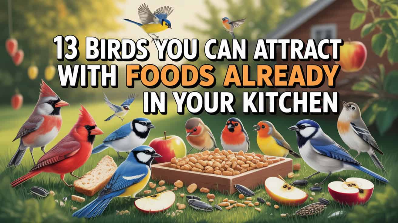 13 Birds You Can Attract With Foods Already in Your Kitchen
