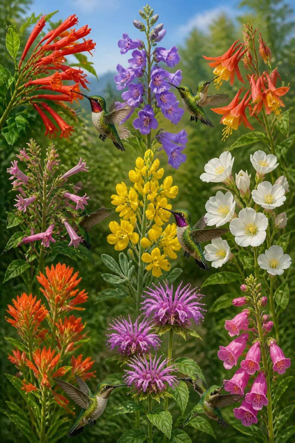 9 Native Flowers That Bloom Exactly When Hummingbirds Return to Your Region