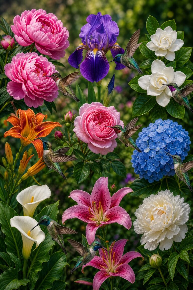 9 Flowers That Bloom Only in June That Hummingbirds Specifically Seek Out